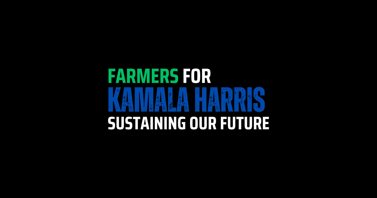 Farmers For Kamala Harris Election 2024 - Farmers - Posters and Art ...
