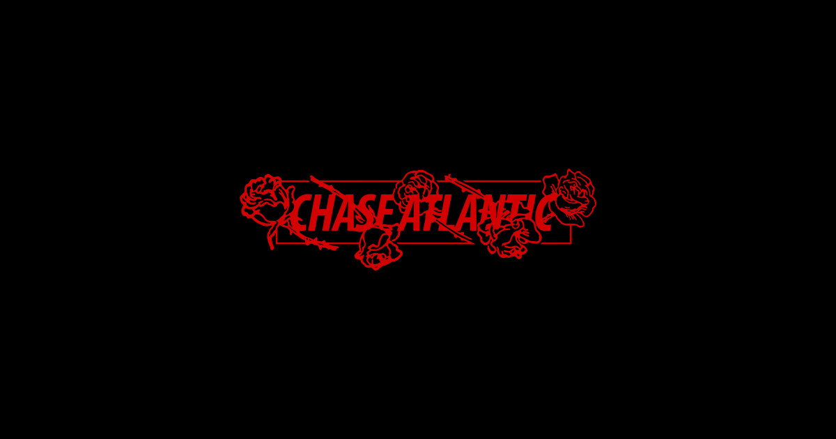 Chase Atlantic Red Rose Symbol - Chase Atlantic - Sticker | TeePublic