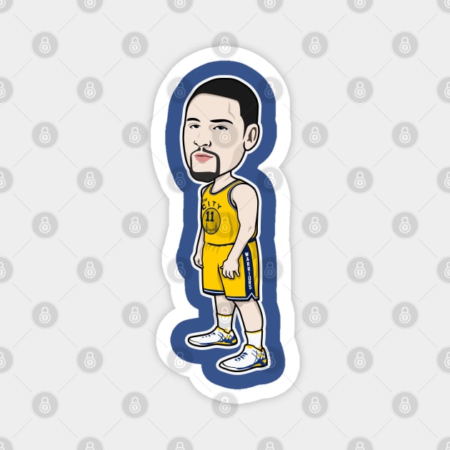 Klay Thompson Cartoon Style - Klay Thompson - Magnet | TeePublic