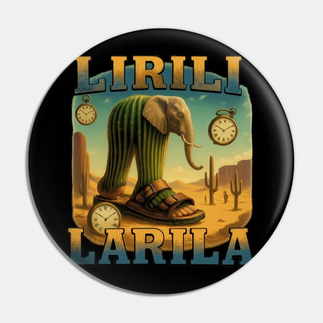 Lirili Larila Funny Italian Brainrot Meme Cactus Elephant - Lirili ...