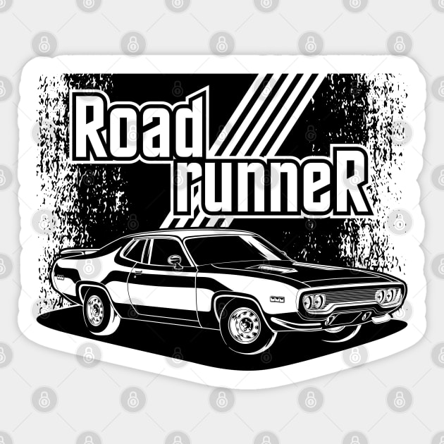Plymouth Road Runner - Plymouth Road Runner - Sticker | TeePublic