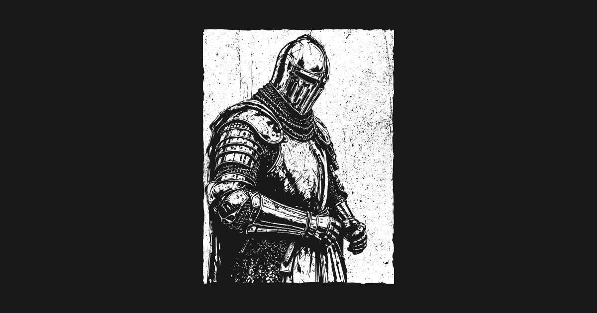 Medieval knight Armor - Medieval Knight Armor - T-Shirt | TeePublic