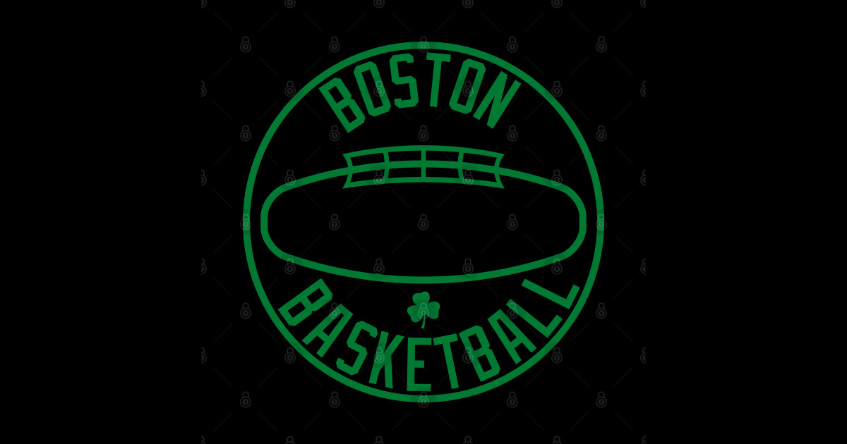 Retro Celtics Basketball - Boston Celtics - Sticker | TeePublic