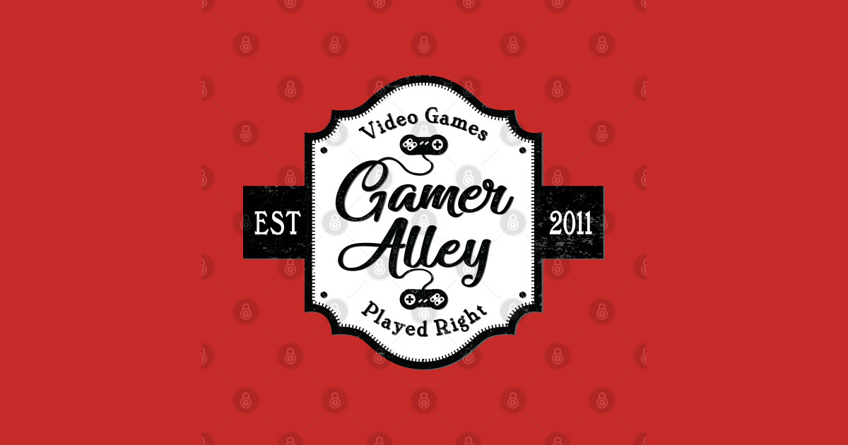 Gamer Alley - Video Games - T-Shirt | TeePublic