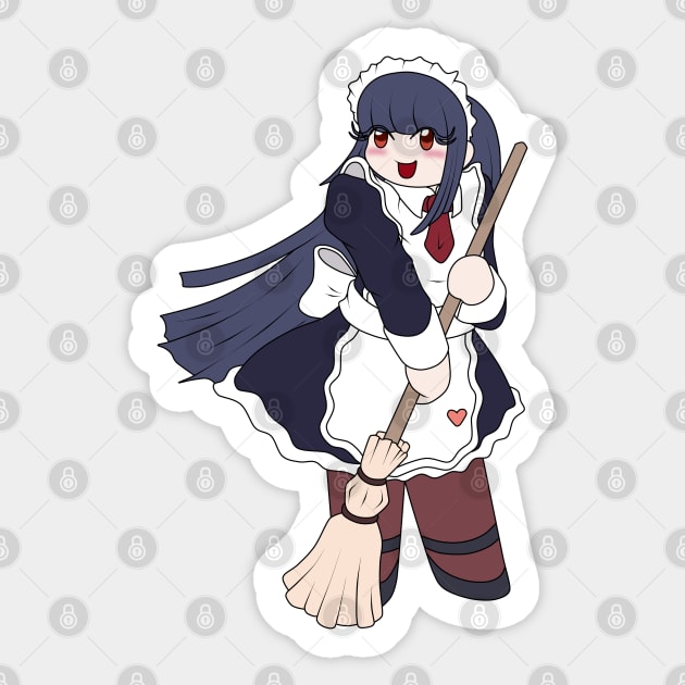 Glast Heim Maid - Ragnarok Online - Sticker | TeePublic