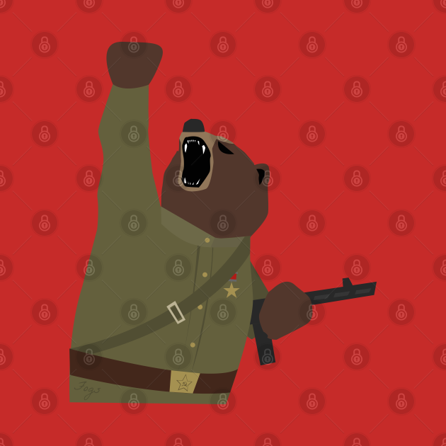 Soviet bear red army infantry ww2 - Soviet - T-Shirt | TeePublic