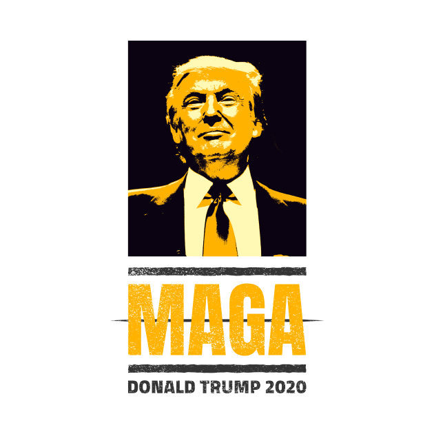 Donald Trump 2020 MAGA - Donald Trump - T-Shirt | TeePublic