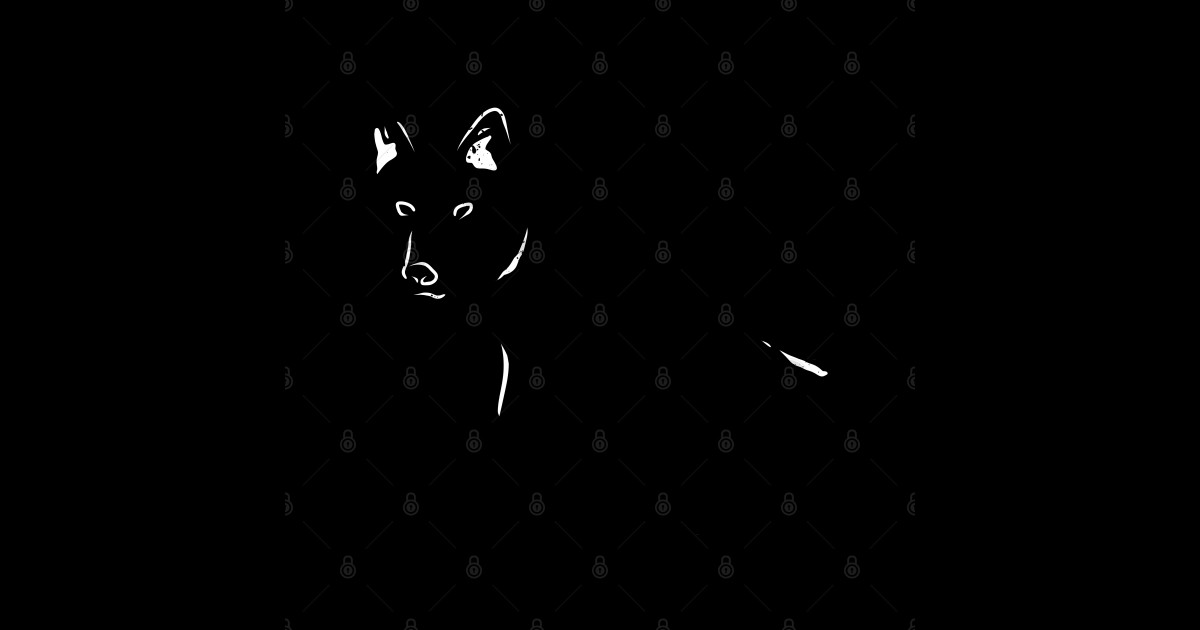 Black Wolf - Black Wolf - Sticker | TeePublic