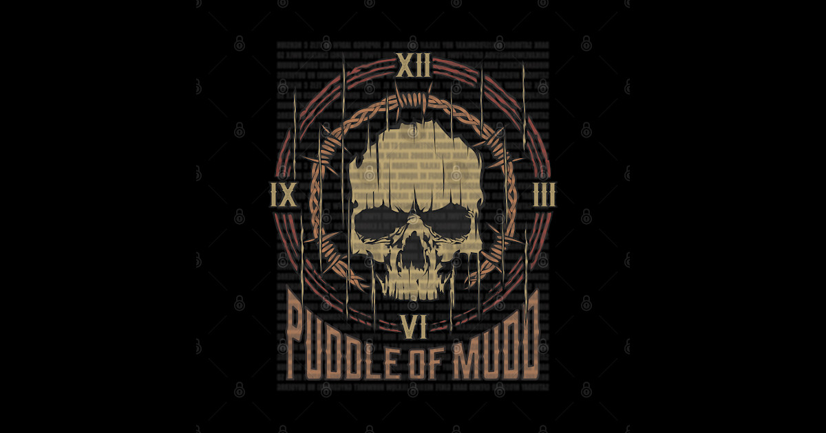 Puddle of Mudd Vintage Skull - Musician - Sticker | TeePublic