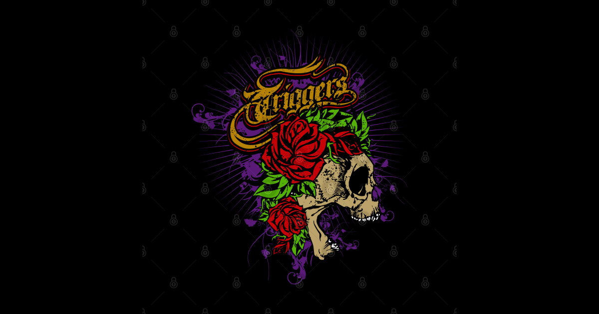 Triggers Syndicate - Skull - Sticker | TeePublic Triggers Syndicate - Skull - Sticker | TeePublic