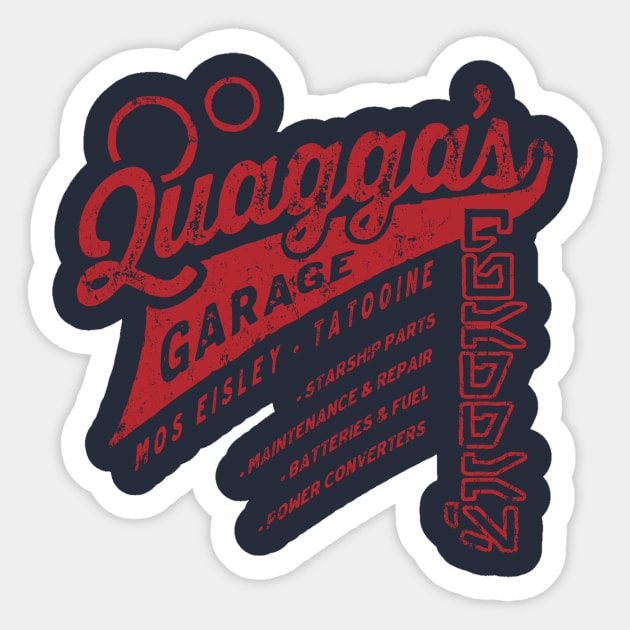 Quagga's Garage - Star Wars Corporations - Sticker | TeePublic
