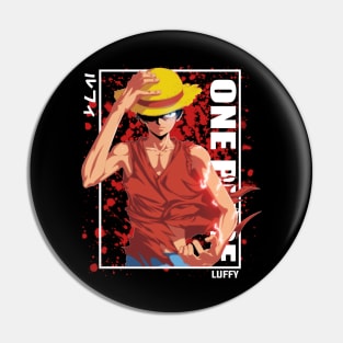Luffy One Piece Anime Design Pins and Buttons for Sale | TeePublic