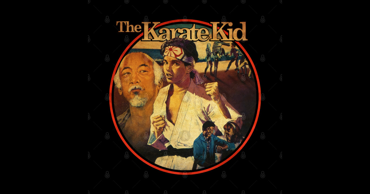 The Karate Kid Vintage - The Karate Kid - Sticker | TeePublic