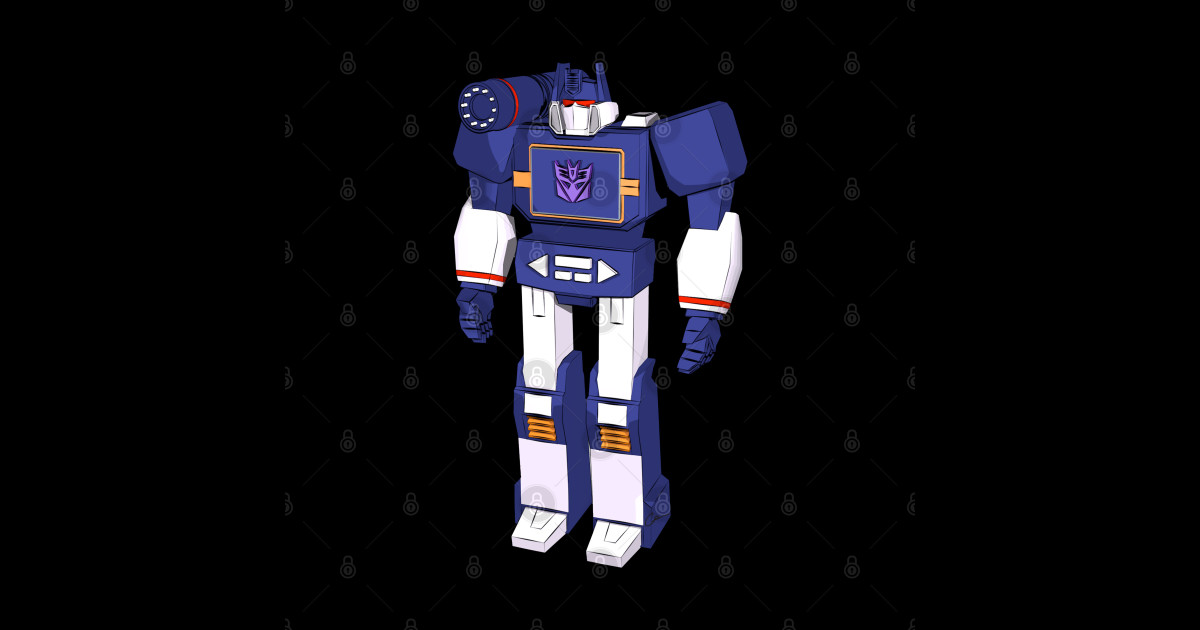 Soundwave the Decepticon! - Transformers - Sticker | TeePublic