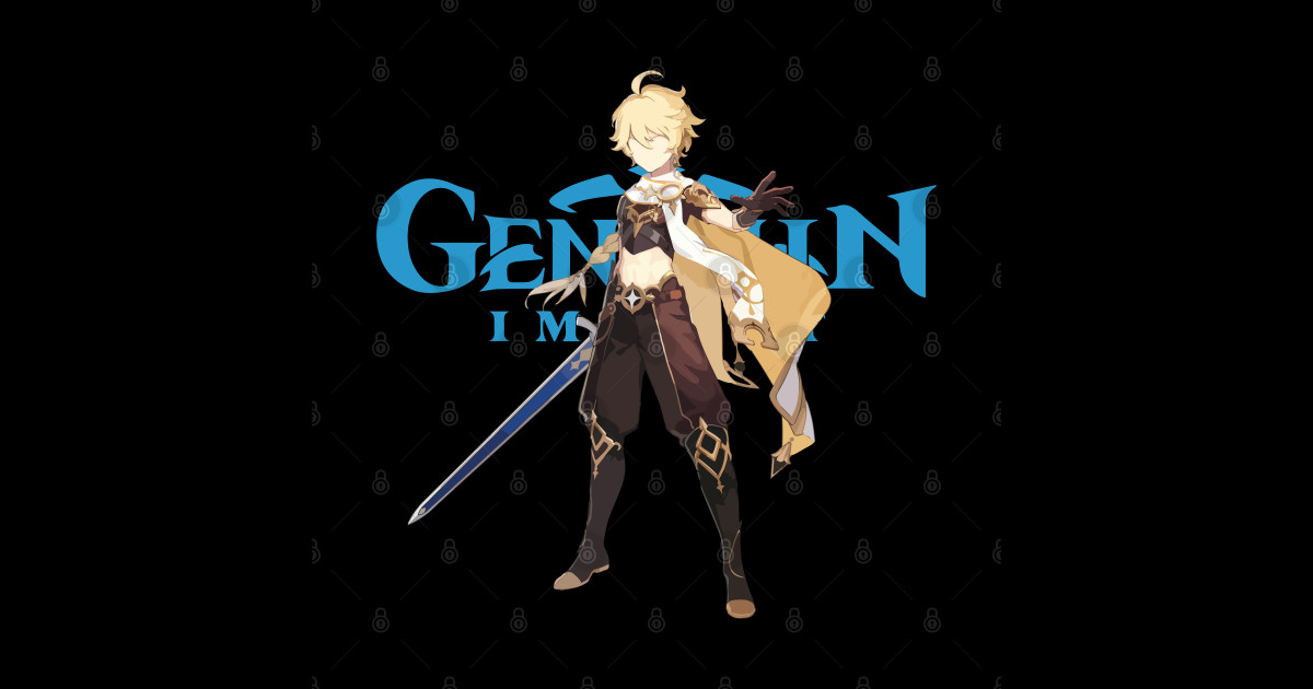 Genshin Impact Aether - Genshin Impact - Sticker | TeePublic