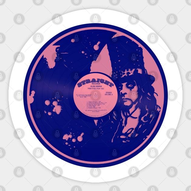 alice Cooper - Alice Cooper - Sticker | TeePublic