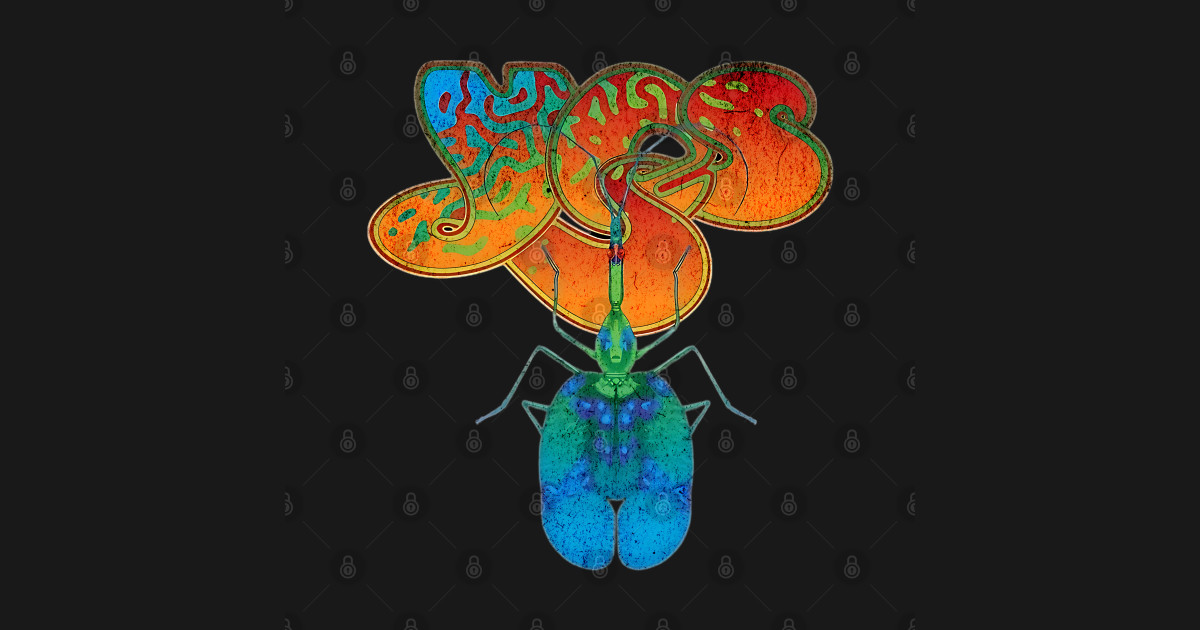 YES BAND SURREAL SCORPION ART - Yes Band - T-Shirt | TeePublic