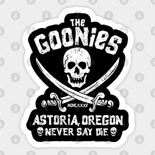 The Goonies - 80s Movies - Sticker | TeePublic