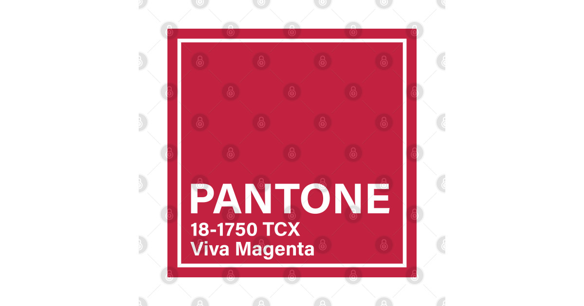 Pantone 18-1750 TCX Viva Magenta , color of the year 2023 - Pantone ...