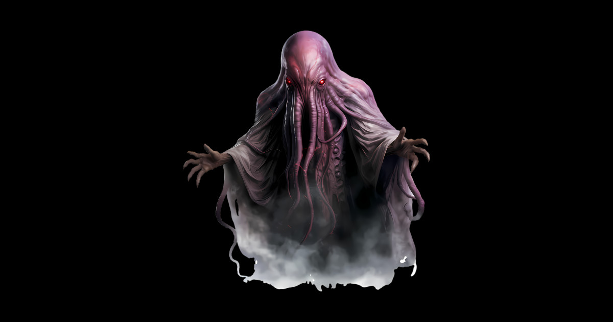 Baldur's Gate 3 Reimagined Mind Flayer - Baldurs Gate 3 - Sticker ...