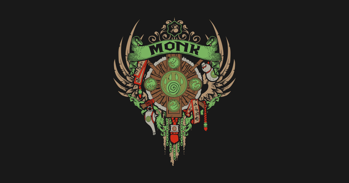 MONK - ELITE EDITION-V2 - World Of Warcraft - T-Shirt | TeePublic