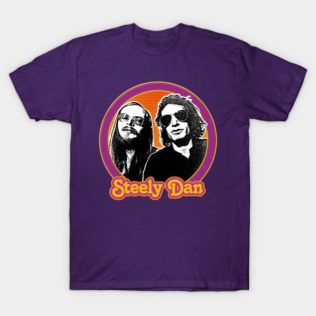 Steely Dan / Original Retro 1970s Style Design - Steely Dan - T-Shirt ...