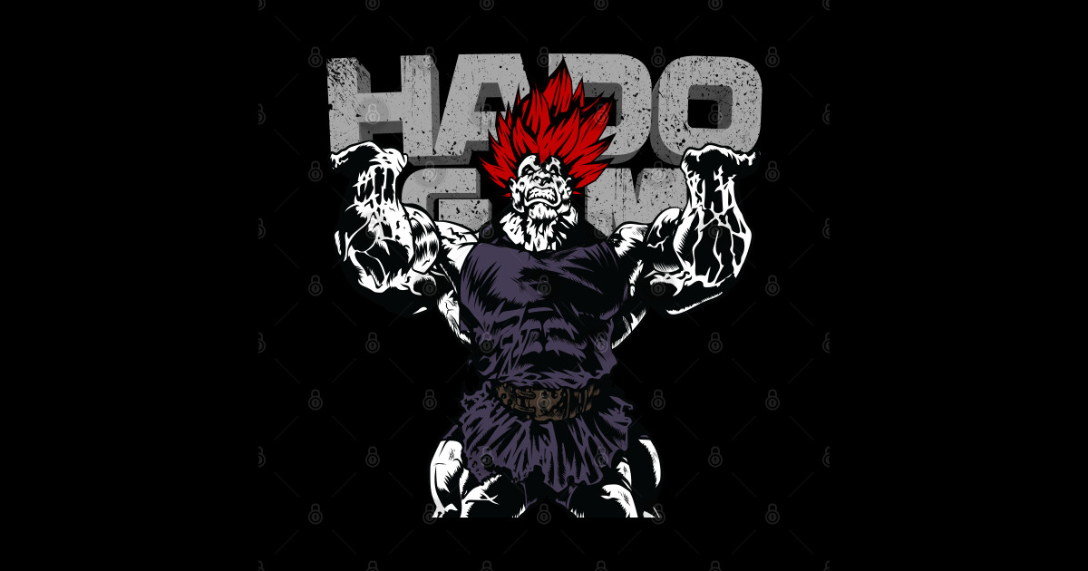 hado gym - Akuma - Sticker | TeePublic