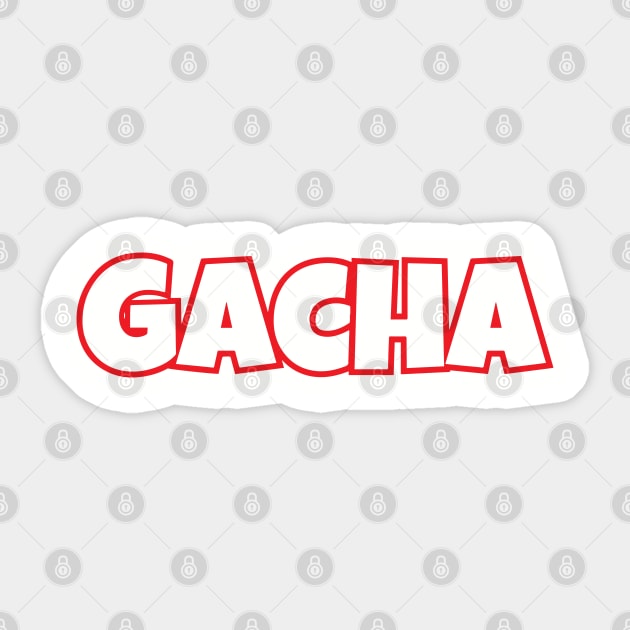 Gacha Community - Gacha - Sticker | TeePublic