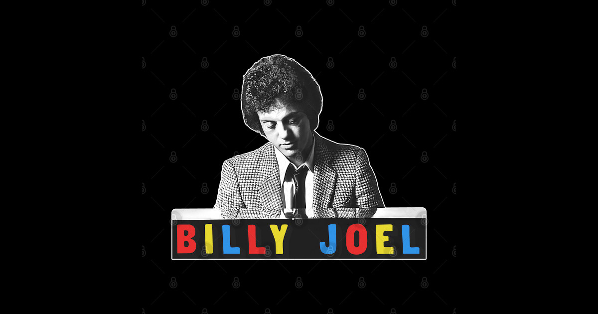 Billy Joel / Retro Style Fan Design - Billy Joel - Posters and Art ...