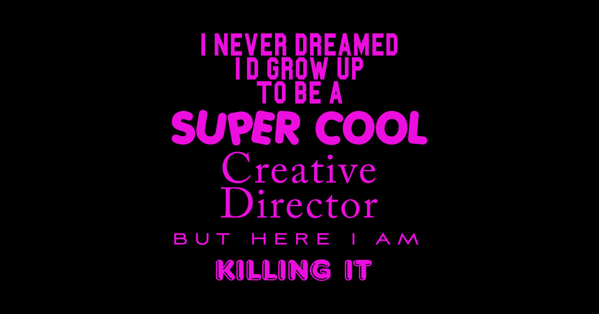SUPER COOL CREATIVE DIRECTOR - Super Cool Creative Director - Sticker ...