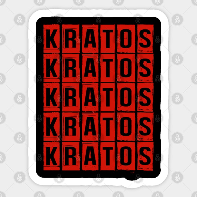 God of War: Kratos - God Of War Kratos - Sticker | TeePublic