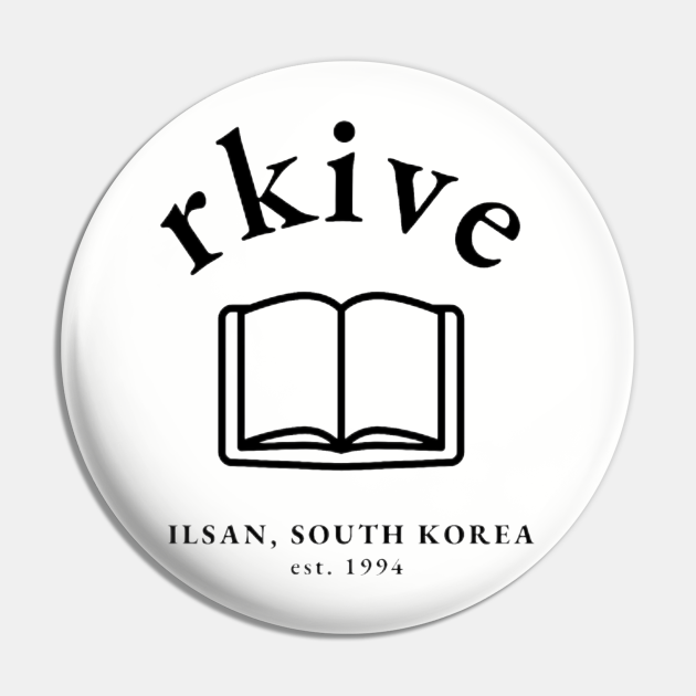 Rkive Kim Namjoon / RM of BTS - Rkive - Pin | TeePublic