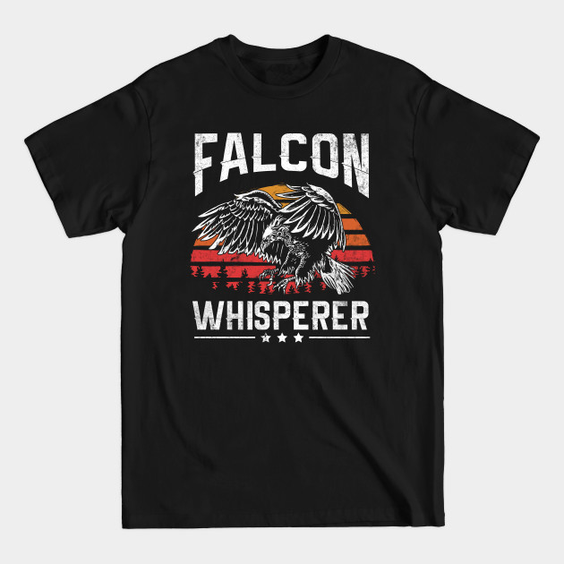 Retro Vintage Style Falcon Whisperer Falconry Hunting Gift for Hunter ...