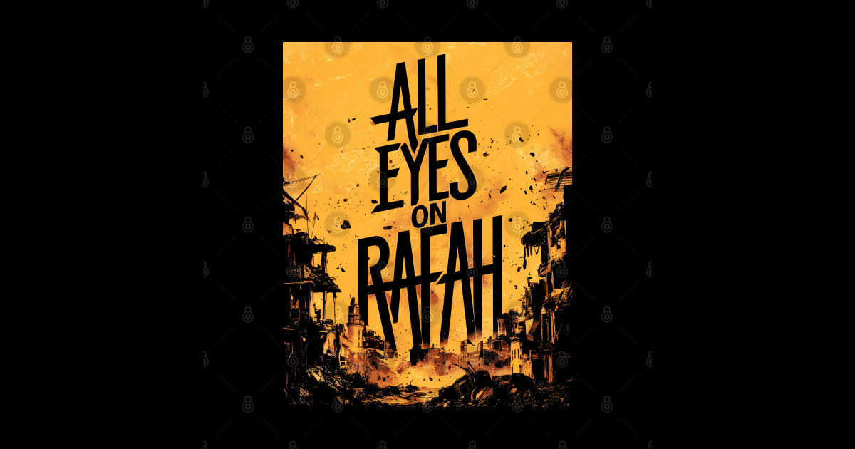 All Eyes On Rafah - All Eyes On Rafah - Sticker | TeePublic