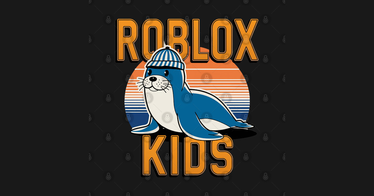 Roblox Seal Vintage - Roblox Kids - T-Shirt | TeePublic