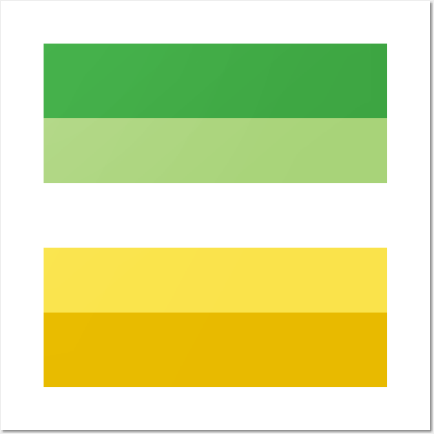 AroAllo Flag - Aromantic - Posters and Art Prints | TeePublic