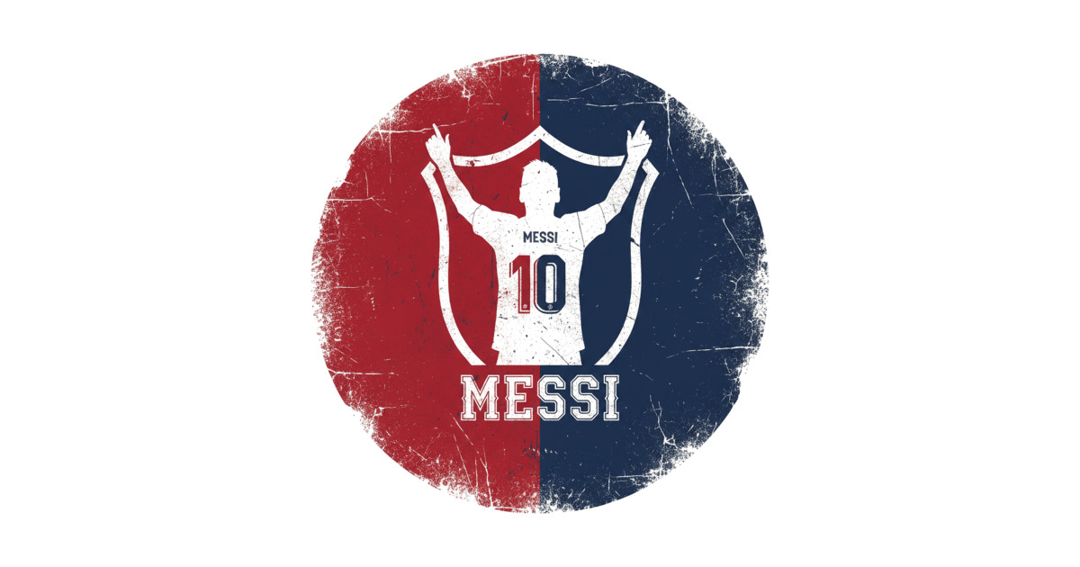 Messi (Barcelona Colors) - Barcelona - T-Shirt | TeePublic