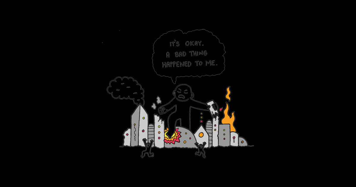 It's Okay - Rage - Sticker | TeePublic