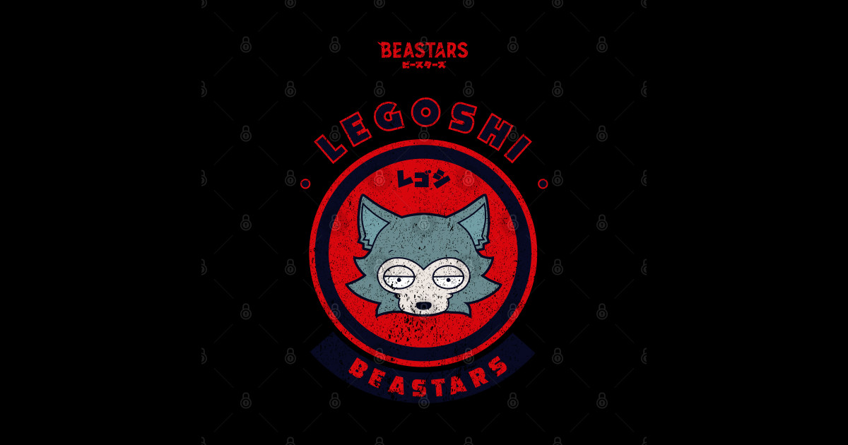 BEASTARS: LEGOSHI CHIBI (GRUNGE STYLE) - Beastars - Posters and Art ...