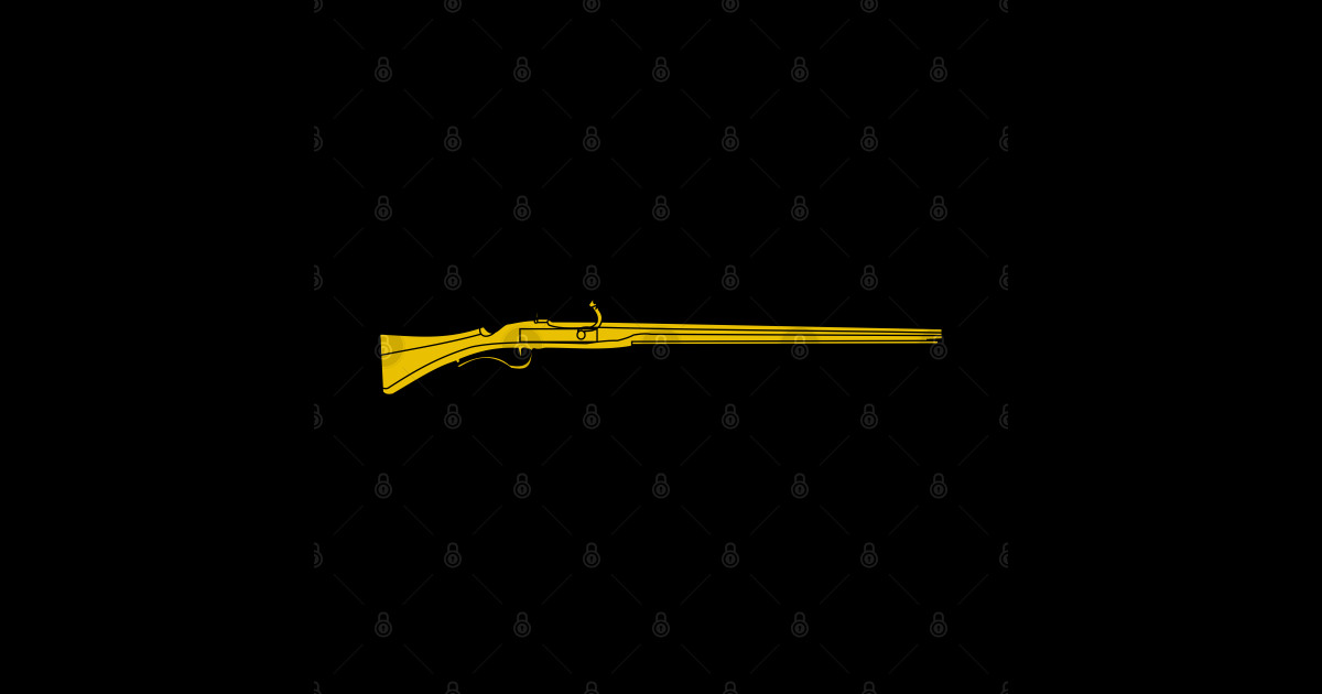 Musket (golden) - Musket - Sticker | TeePublic