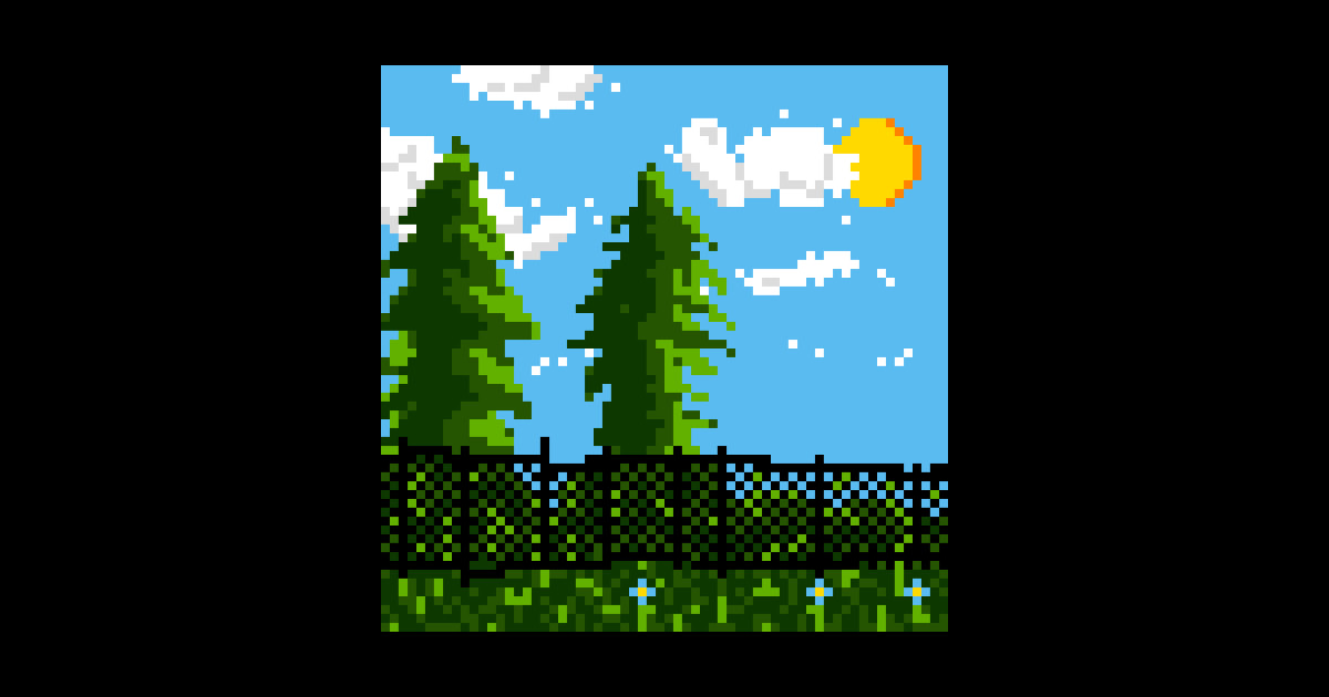 Where The Plants Grow - Pixel - Sticker | TeePublic