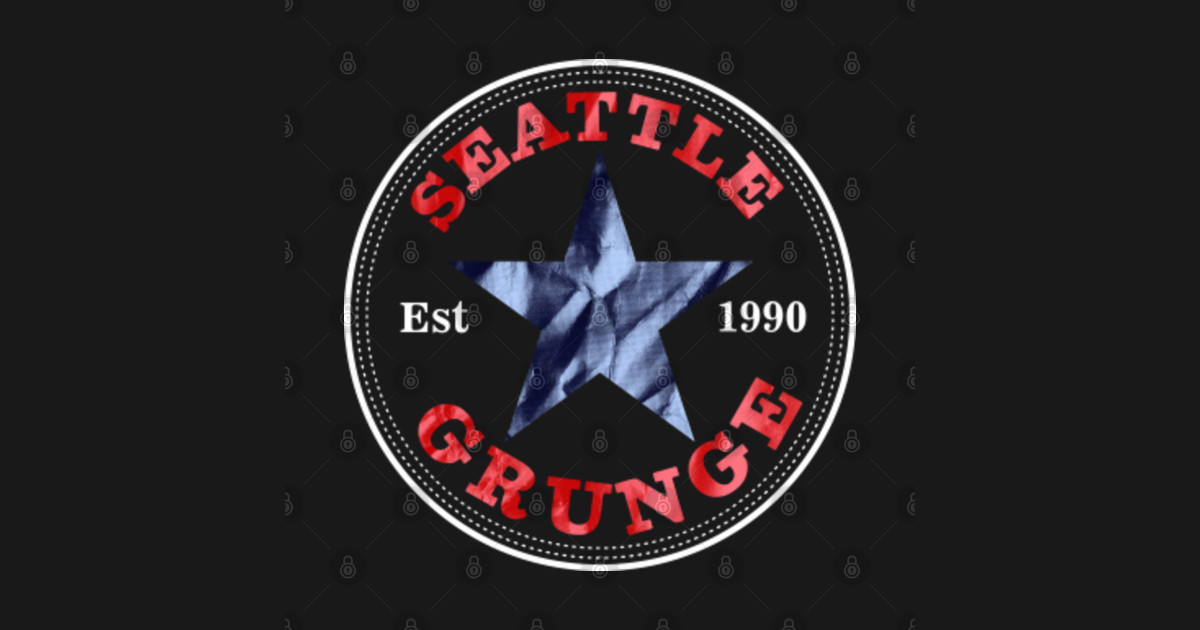 Grunge - Seattle - T-Shirt | TeePublic