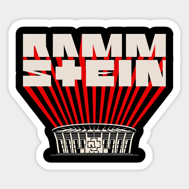 Rammstein Vintage Design - Rammstein Band - Sticker | TeePublic