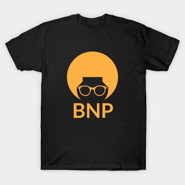 Yellow BNP Logo - Nerd - T-Shirt | TeePublic