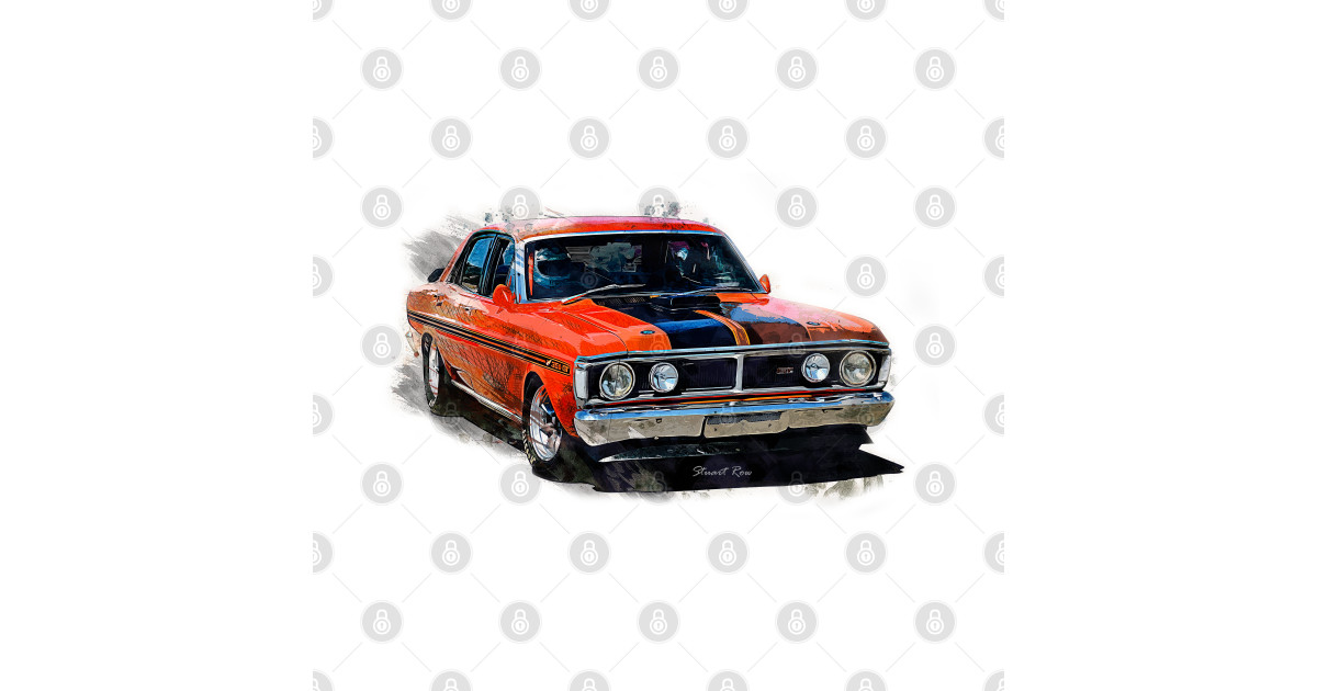 Red XY Falcon GT - Gt Falcon - T-Shirt | TeePublic