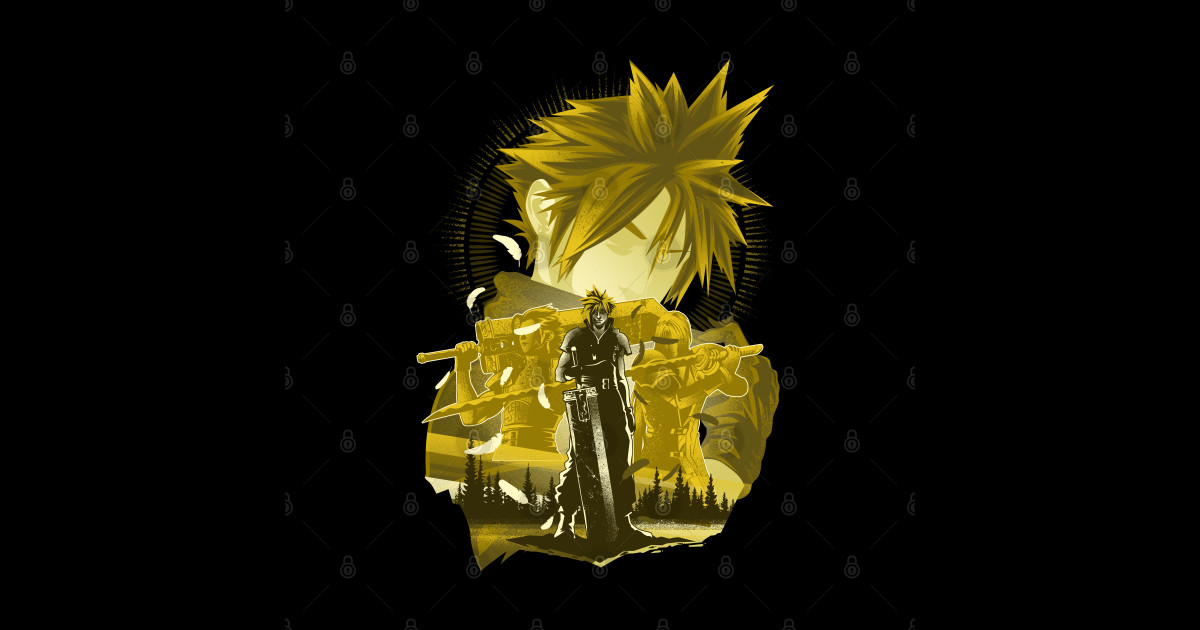 EX-SOLDIER First Class - Cloud Strife - Sticker | TeePublic