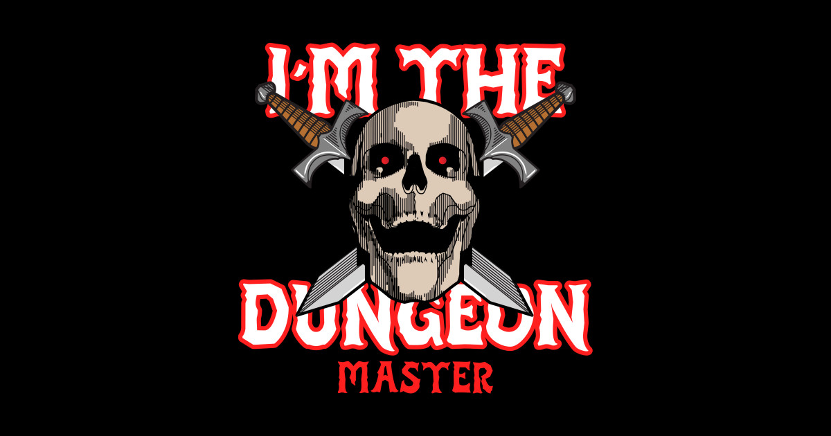 Dungeon master - Dungeons And Dragons - Sticker | TeePublic