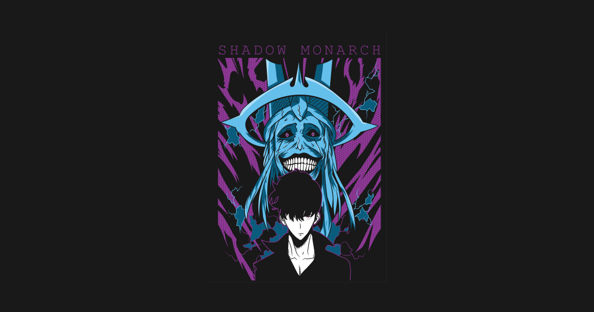 The Awakening of the Shadow Monarch - Solo Leveling King - T-Shirt ...