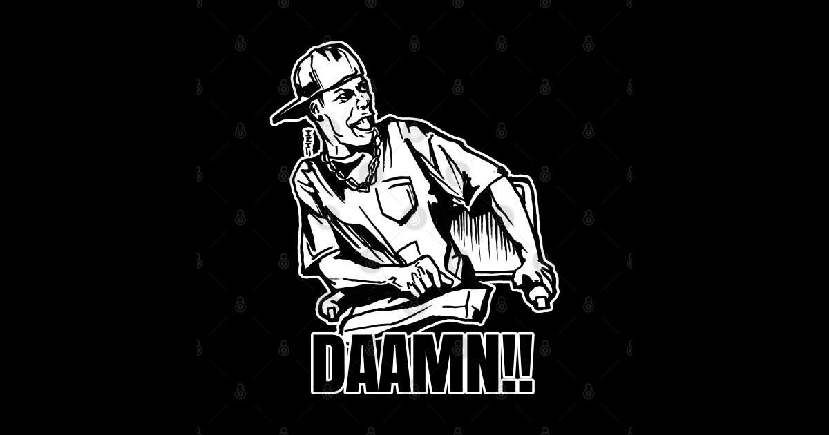 Dammn!! Smokey Friday Meme - Damn - Sticker | TeePublic