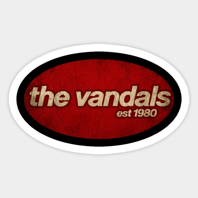 The Vandals - Vintage - The Vandals - Sticker | TeePublic